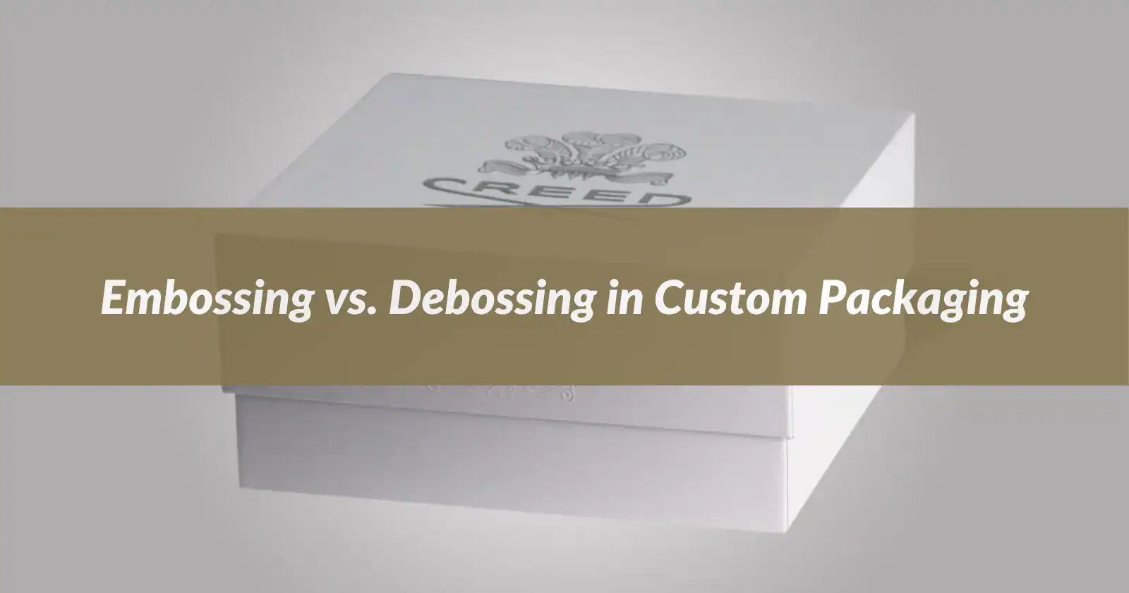 Embossing vs. Debossing | Embossed/Debossed Packaging
